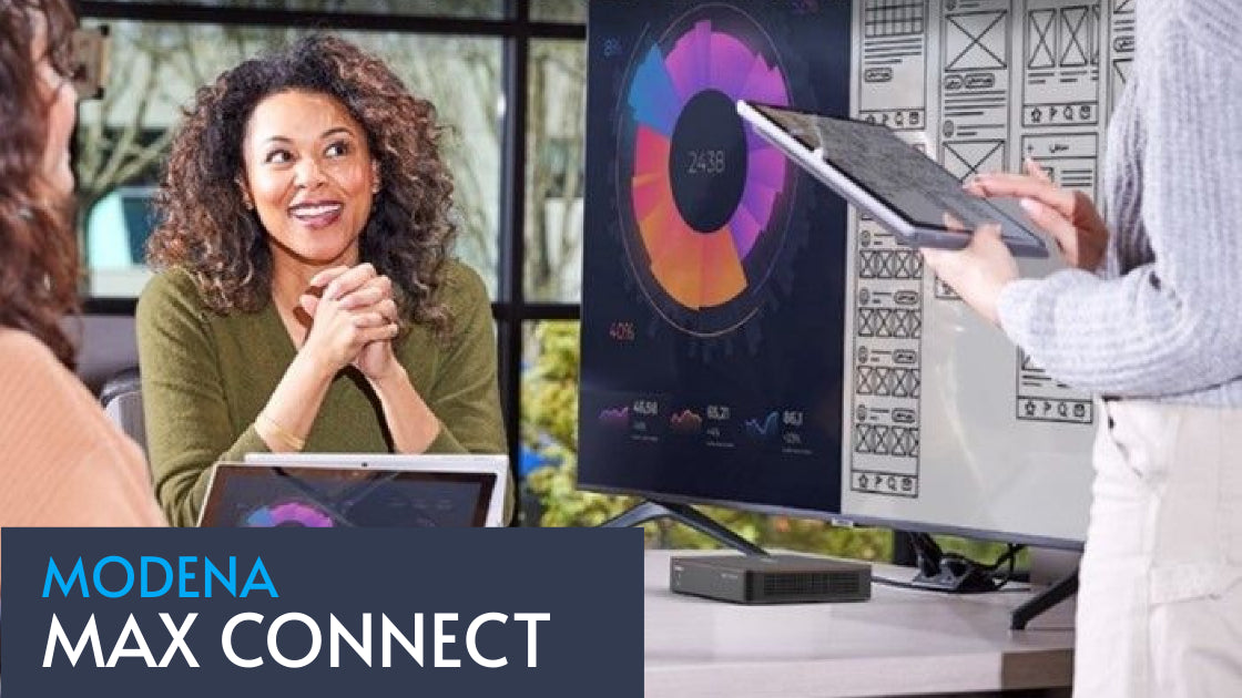 Biamp stellt mit Modena MAX Connect die erste komplette BYOM-Raumlösun